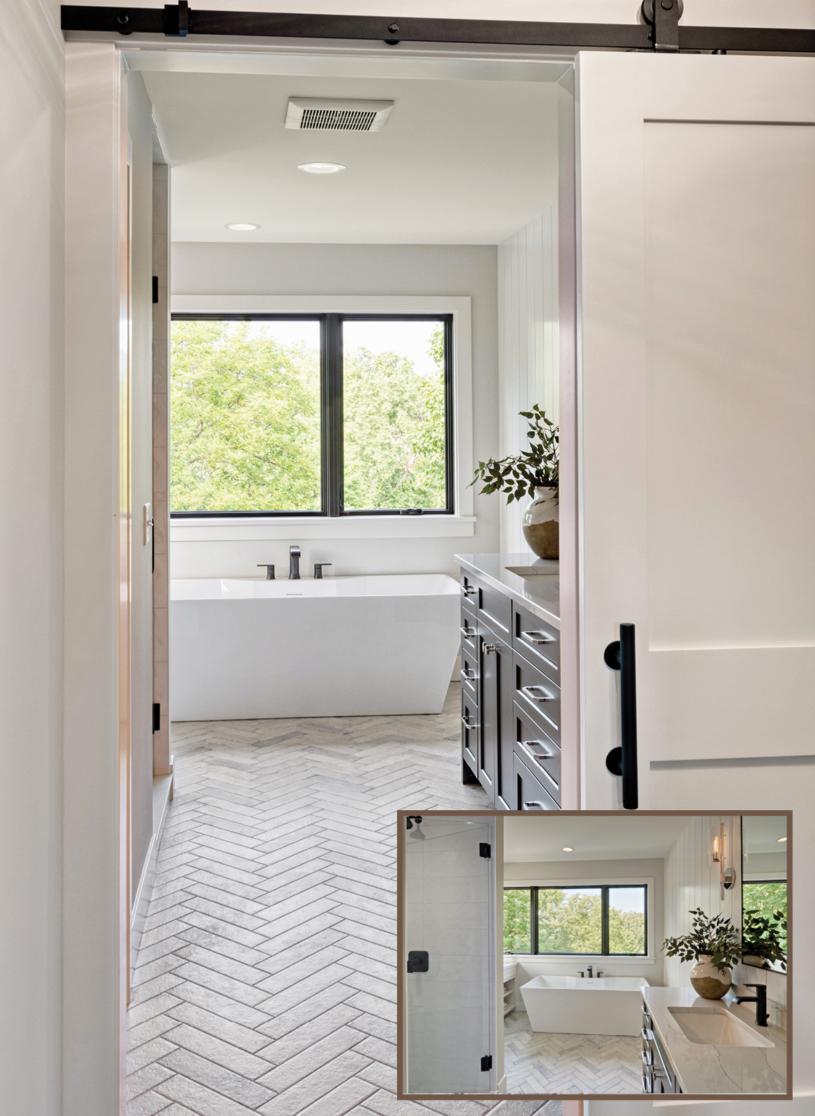 Beauty in the Bathroom - Boyer Building Corporation