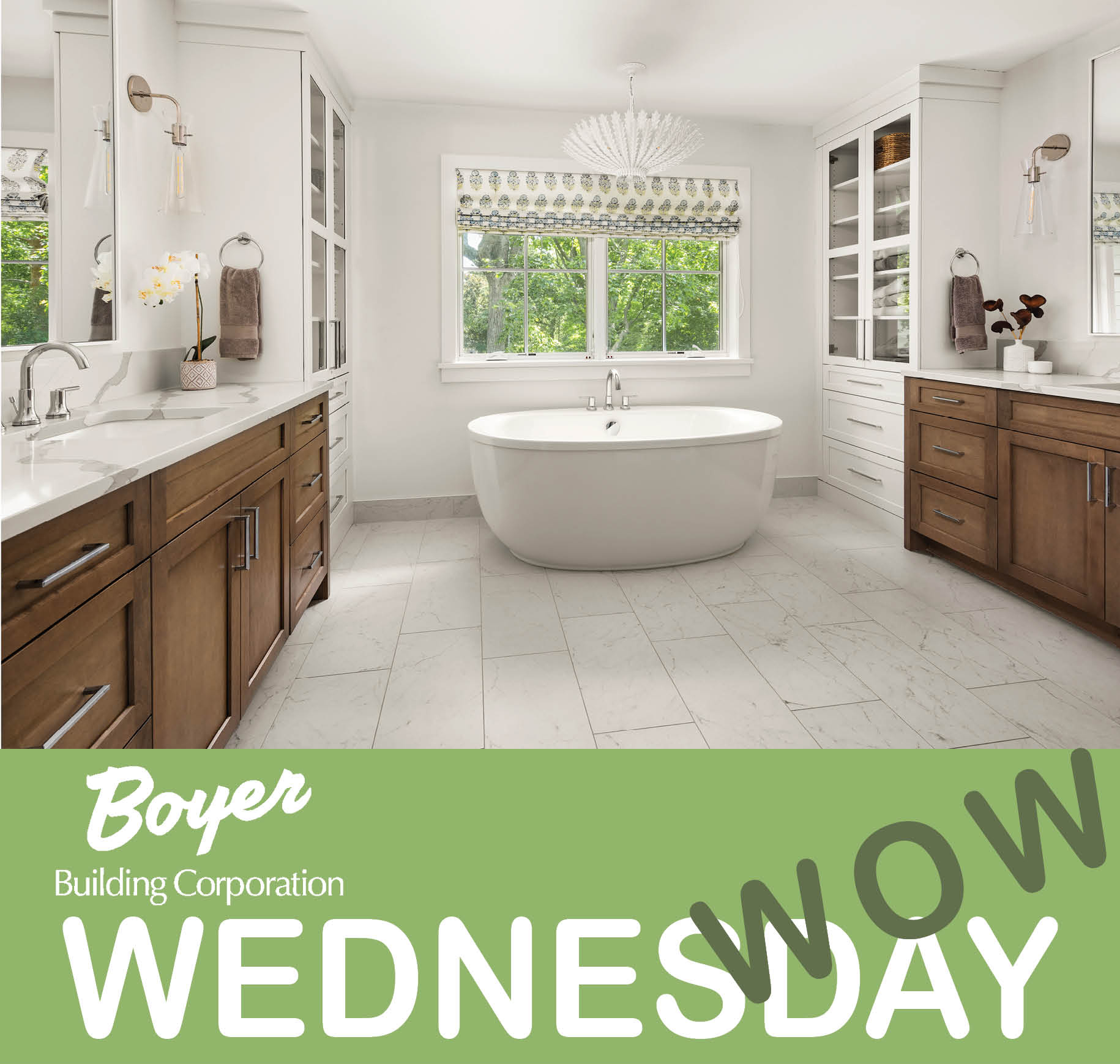Master Bath Makes Boyer Wednesday Wow - Boyer Building Corporation