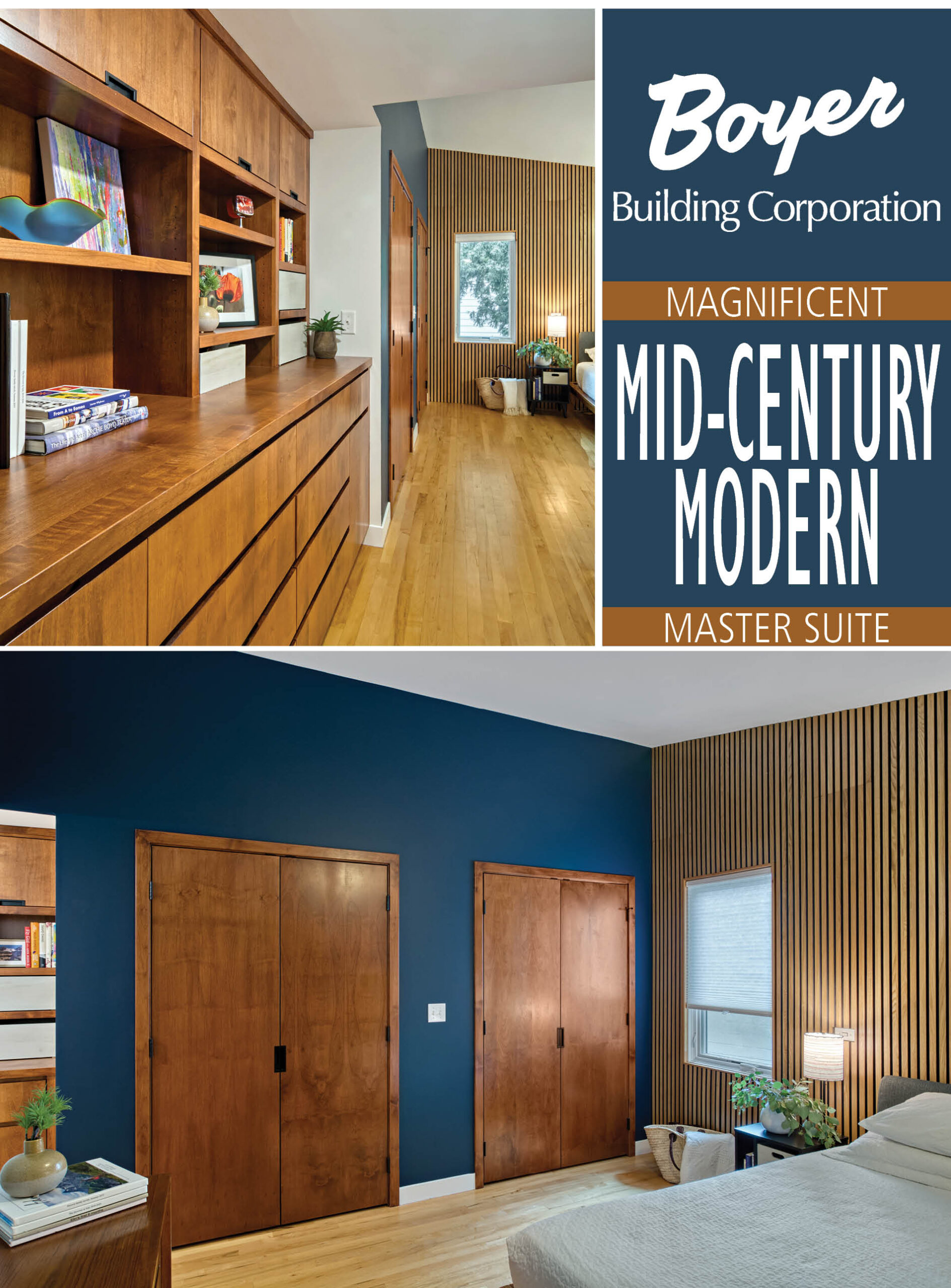 Master Suite Gets Mid-Century Makeover - Boyer Building Corporation