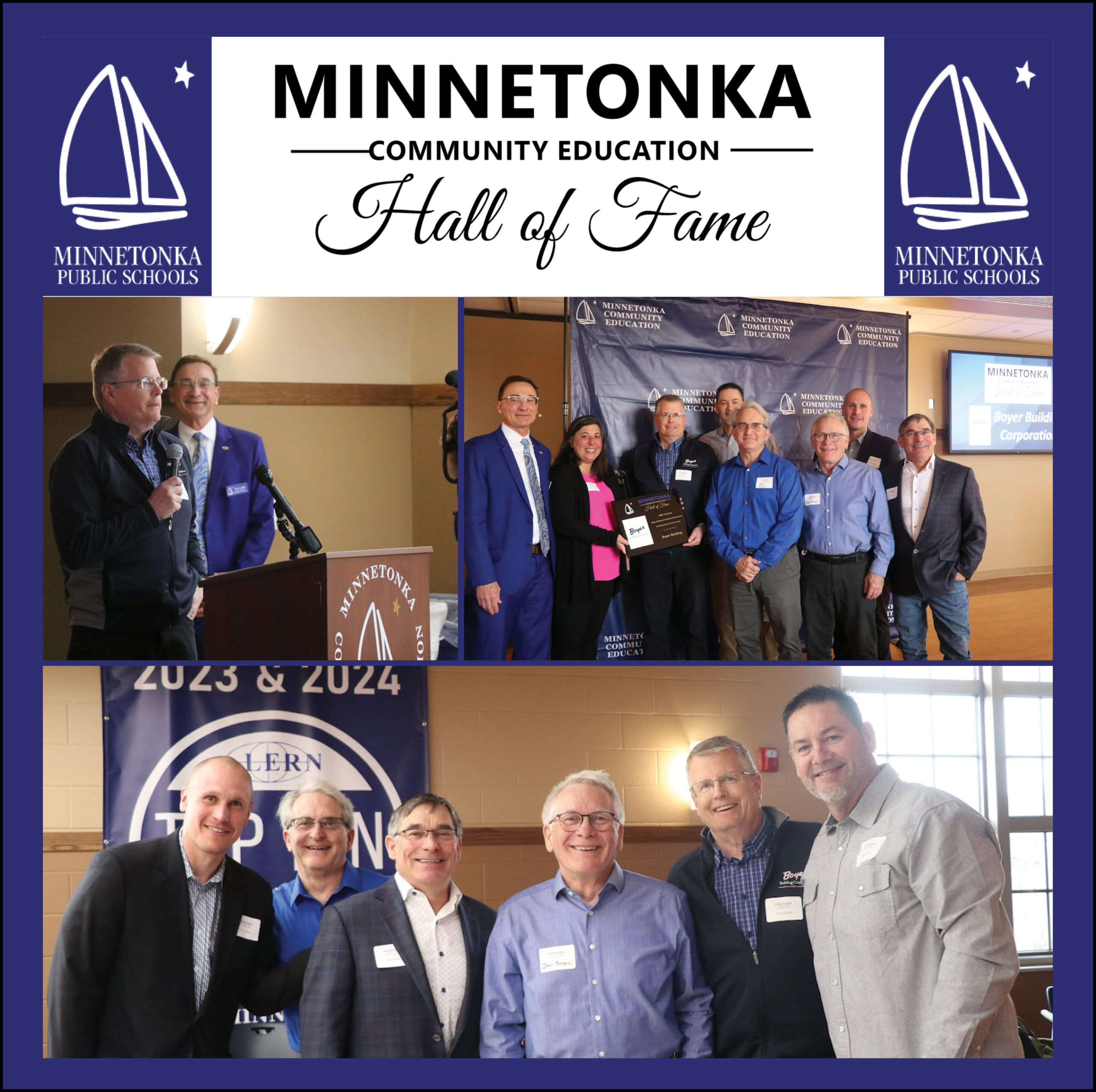 Boyer Building Receives Minnetonka Hall of Fame Award - Boyer Building ...